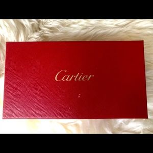 Cartier | Accessories | Cartier Red Sunglasses Box Authentic | Poshmark